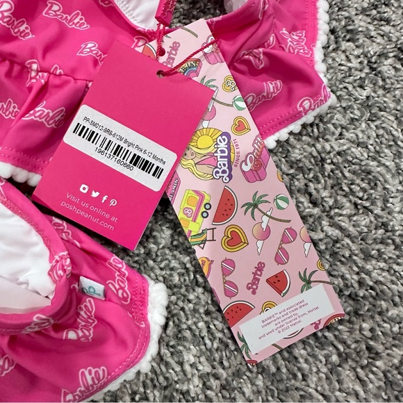 Posh Peanut | Swim | Posh Peanut Barbie Ruffled Two Piece Swimsuit ...